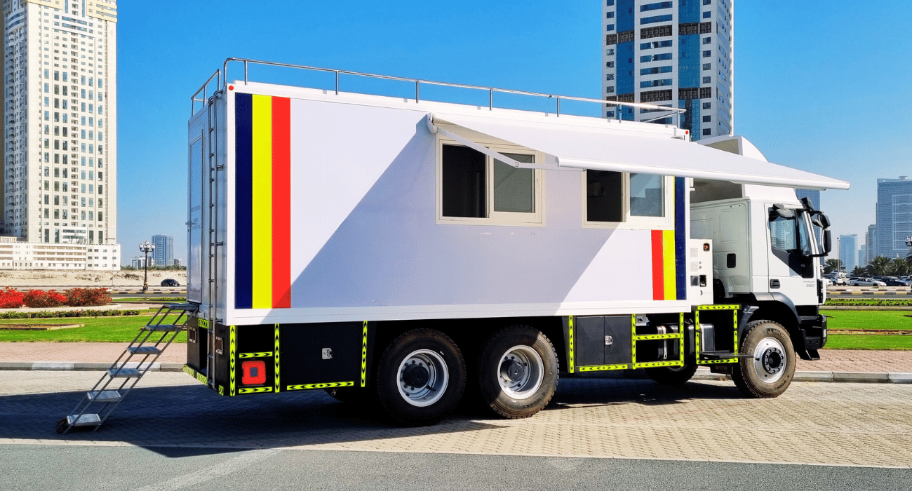 Mobile Offices & Media Production OB Trucks – Jorefco Group